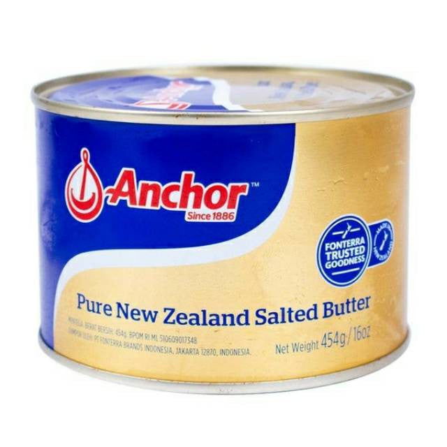 Anchor Butter Pure New Zealand Salted Butter 454g – PT Distributor ...
