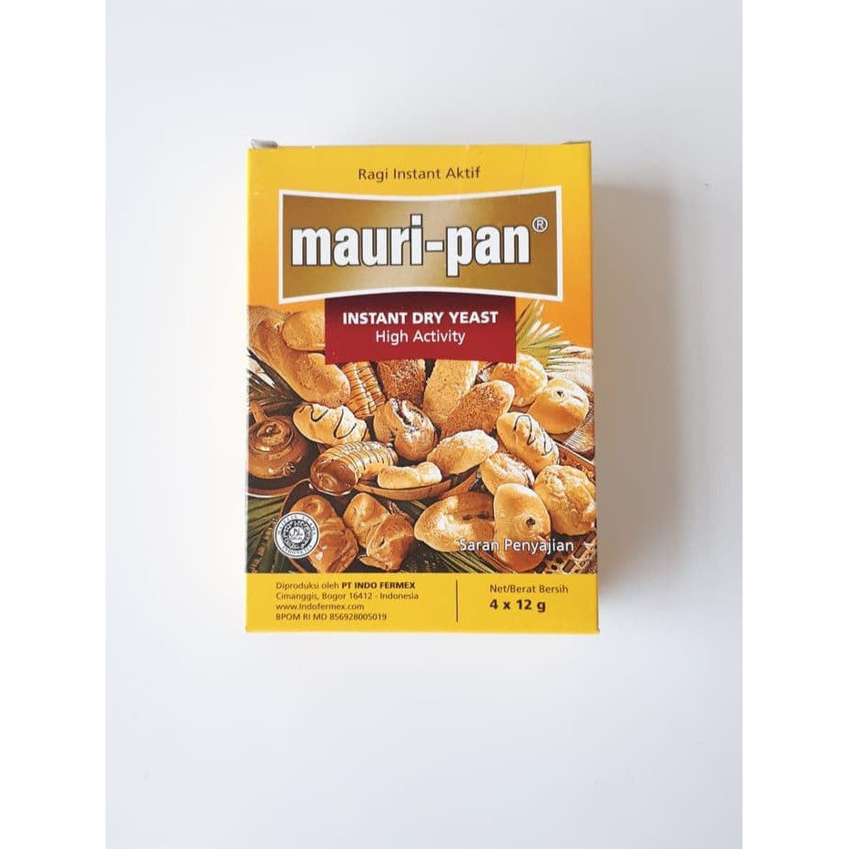MAURIPAN lokal sachet ragi instant dry yeast – PT Distributor Bahan Kuliner
