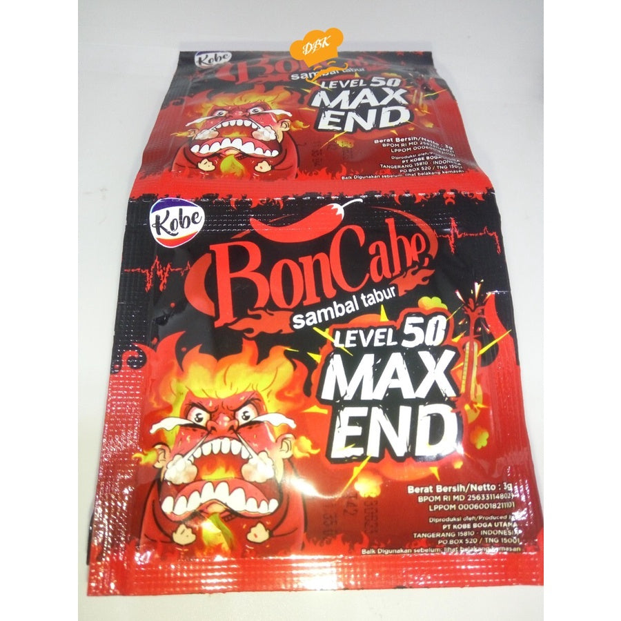 BonCabe Original Level 15 30 50 MAX RENCENG Bon Cabe Kobe bubuk tabur ...