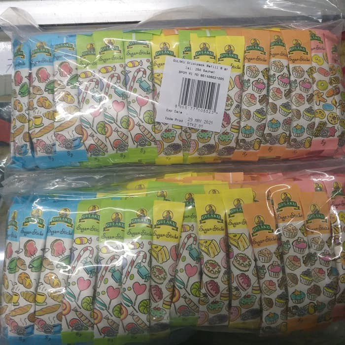gulaku stick 125 x 8gr gula sachet – PT Distributor Bahan Kuliner