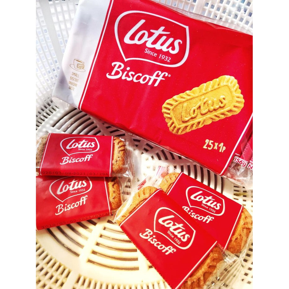 Lotus Biscoff biscuit 156 gram caramelised individual pack – PT ...