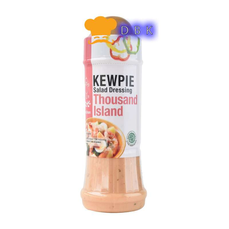 Kewpie Thousand Island 200ml saus salad dressing saos siram halal – PT ...