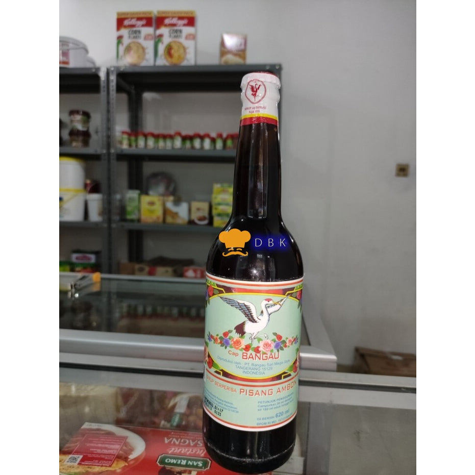 Sirup Bango / sirup bangau rasa Pisang Ambon 620ml syrup – PT ...