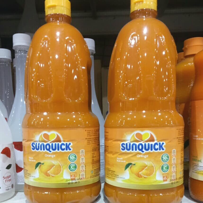 sunquick jeruk 2lt sirup syrup orange juice – PT Distributor Bahan Kuliner